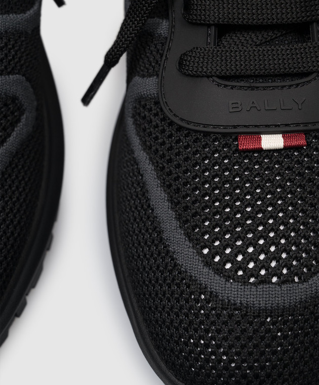 Bally - Black Darwey logo combo sneakers MSK0ABTE027 - shop with ...