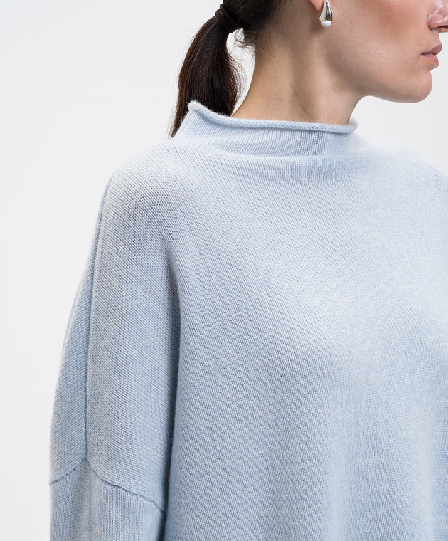 LISA YANG - Sandy blue cashmere sweater 202160 - shop with European ...
