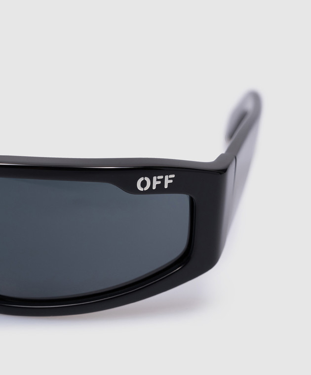 Off-White - Kimball black logo glasses OERI118S24PLA001 - shop with ...
