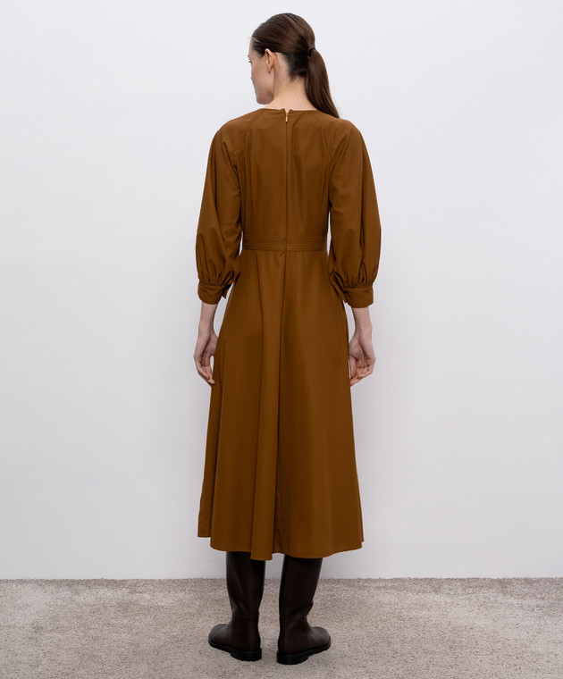 Max Mara - Brown dress PEDAGGI PEDAGGI - shop with European delivery at ...