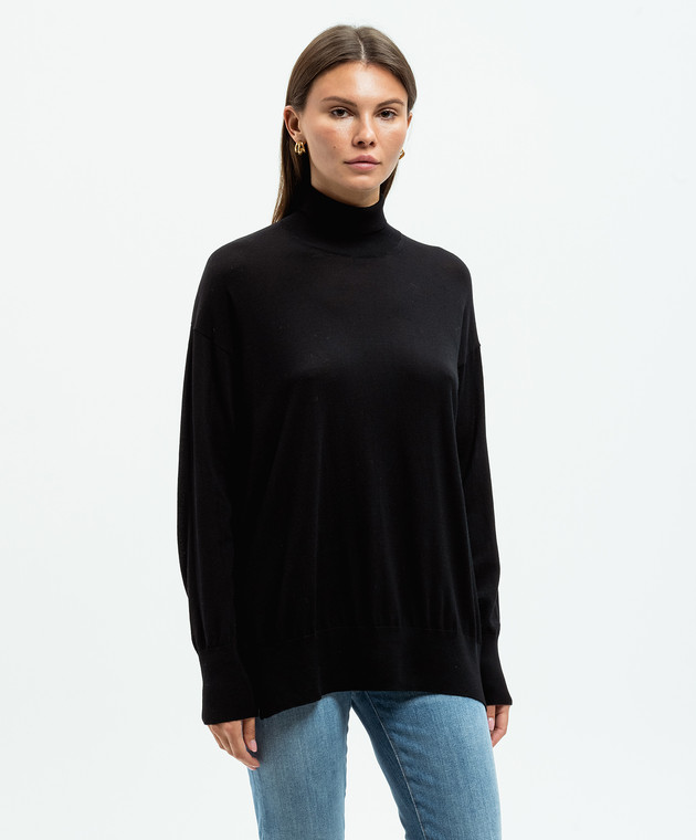 Max Mara - Black wool LIVIA golf LIVIA - shop with Sweden delivery at ...