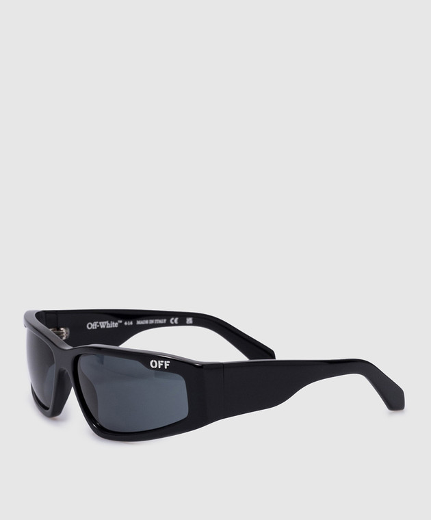 Off-White - Kimball black logo glasses OERI118S24PLA001 - shop with ...